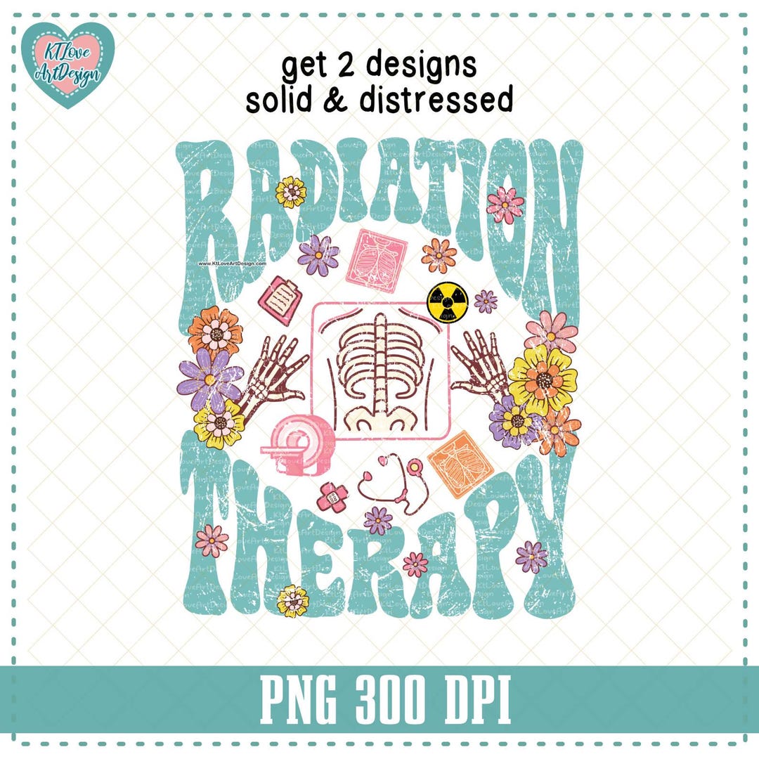 Retro Radiation Therapy Png, Radiation Flower, Xray Elements Png, Nurse ...