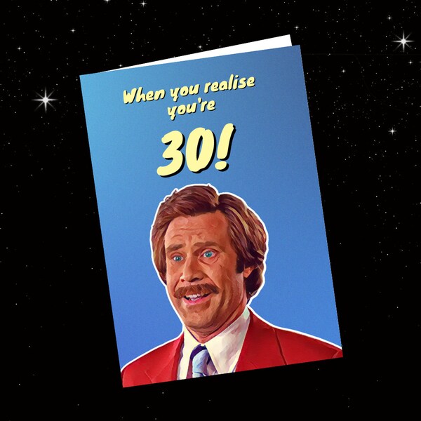 Anchorman Birthday - Etsy