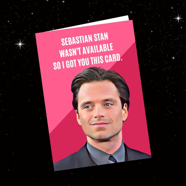 Sebastian Stan - Etsy