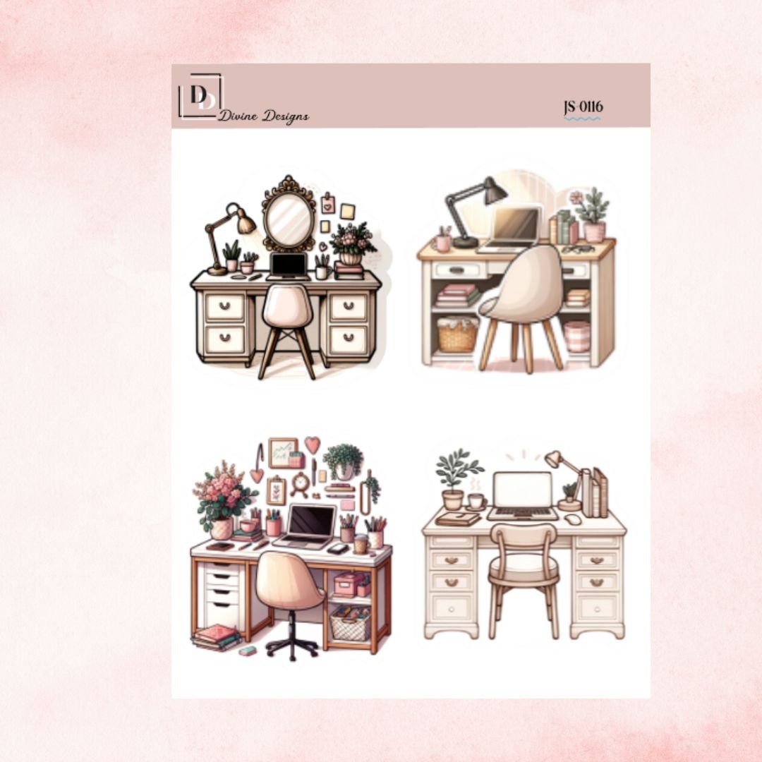 Journal Sticker Sheet Bullet Journal Stickers Journaling Stickers Desk ...