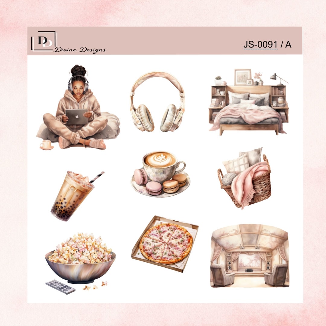 Journal Sticker Sheet Bullet Journal Stickers Journaling Stickers ...