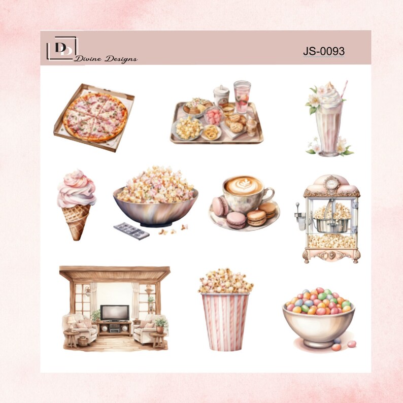 Journal Sticker Sheet Bullet Journal Stickers Journaling Stickers ...