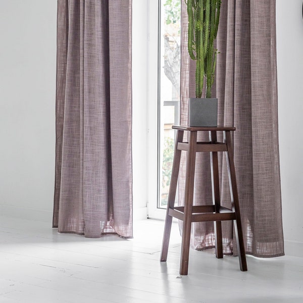 Lilac Curtains - Etsy