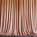 Rose Gold Velvet Curtains Living Room / Salmon Blush Custom Curtains ...