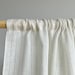 Custom Short Curtains / Natural Cafe Curtains for Kitchen / Lace French ...