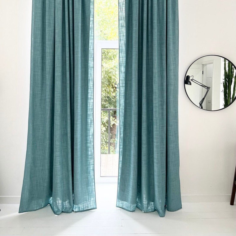Colorful Curtains - Etsy
