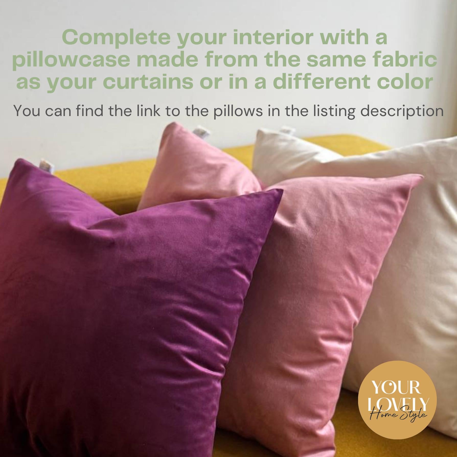 80 Colors Velvet Curtains for Living Room / Custom Warm Blackout ...