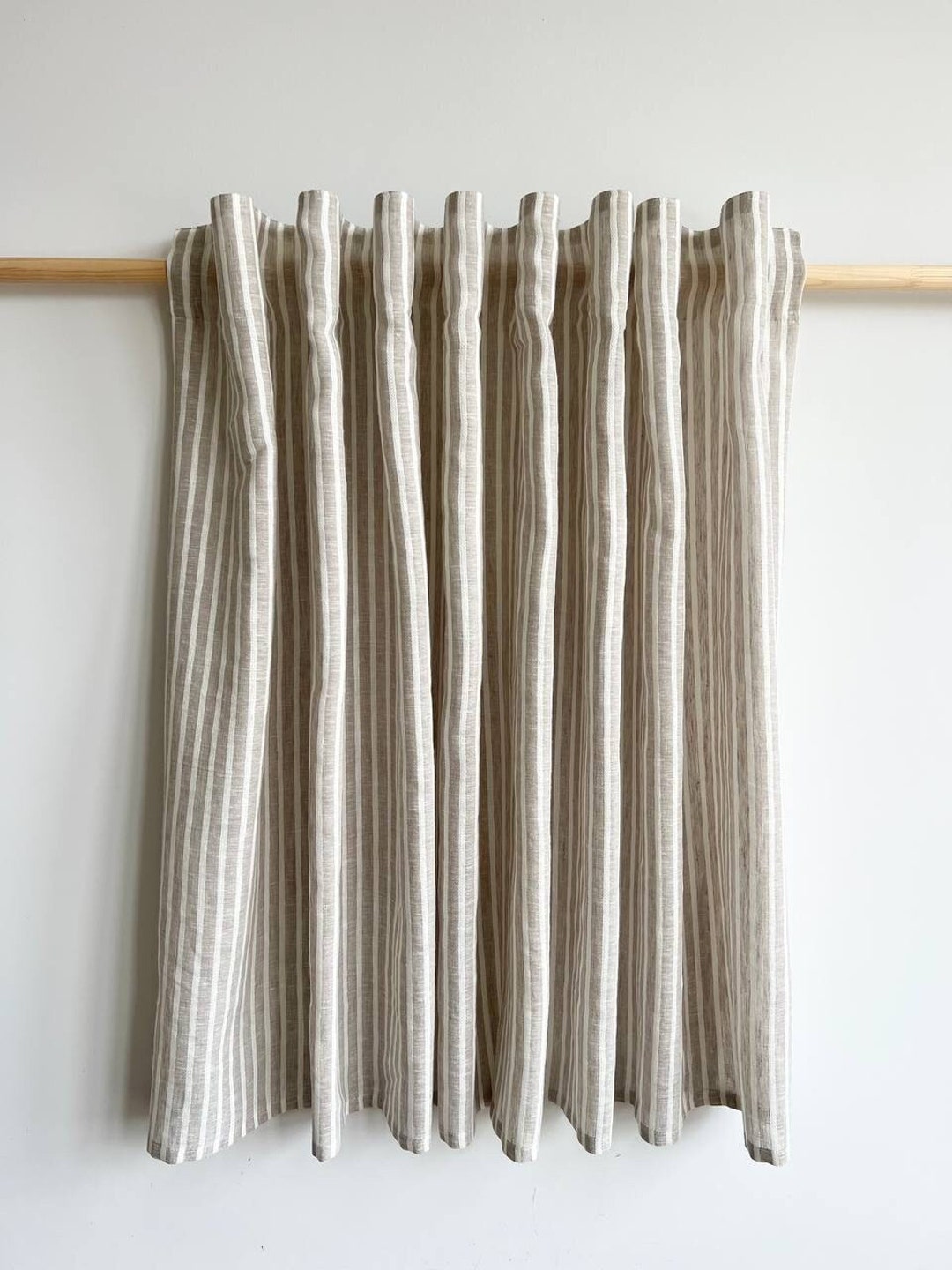 Cafe Curtains for Kitchen / Linen Short Curtains / Lace French Country ...