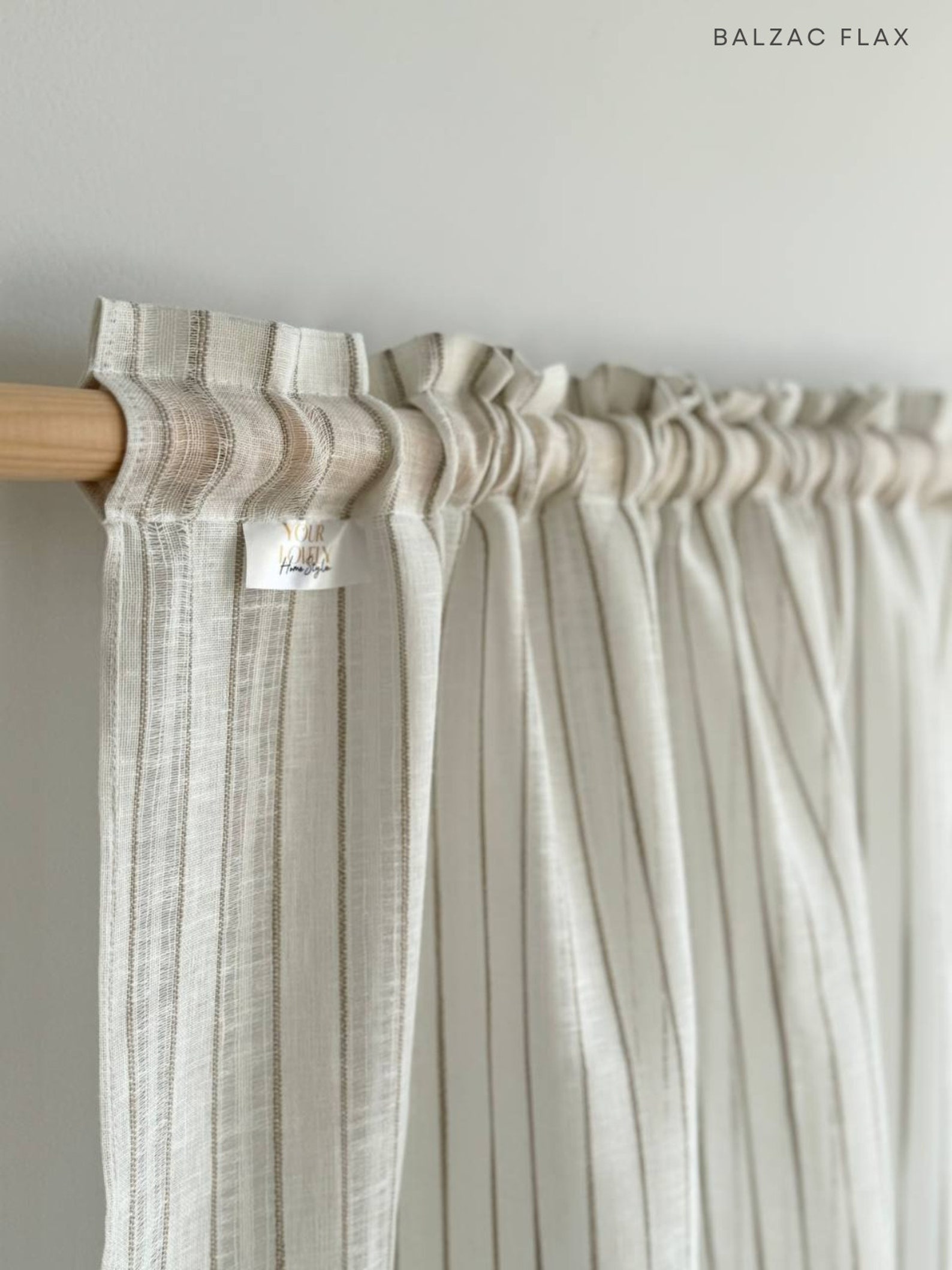 Cafe Curtains for Kitchen / Linen Short Curtains / Lace French Country ...