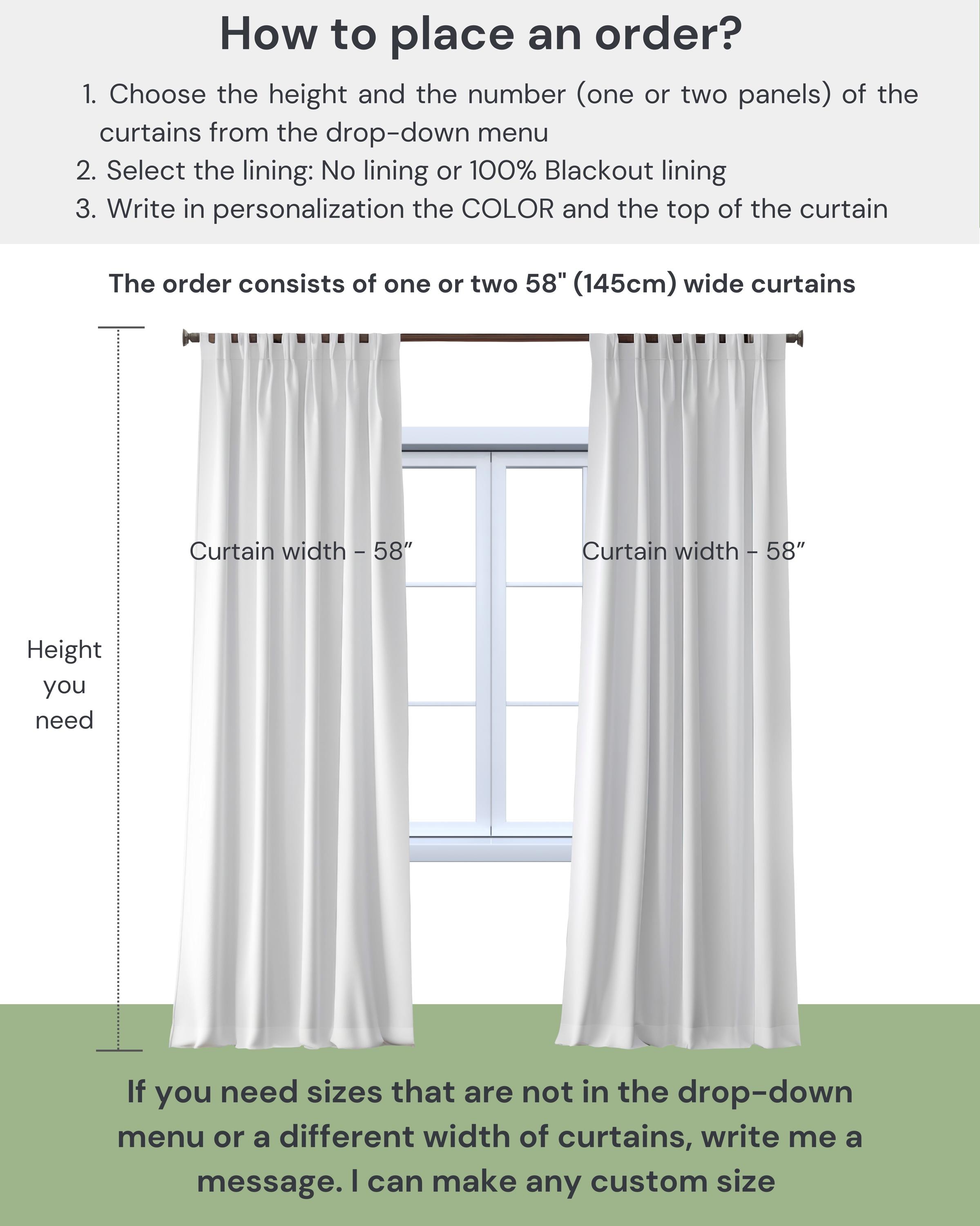 80 Colors Velvet Curtains for Living Room / Custom Warm Blackout ...