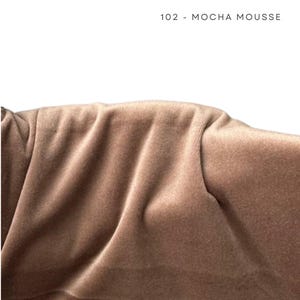 Mocha Mousse Velvet Curtains / Mid Century Modern Curtains Living Room ...