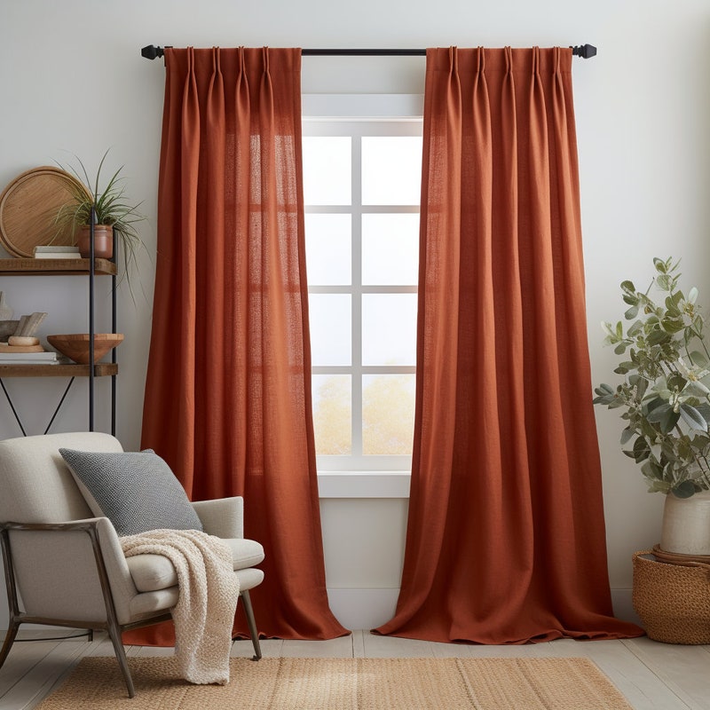 Extra Long Curtains - Etsy