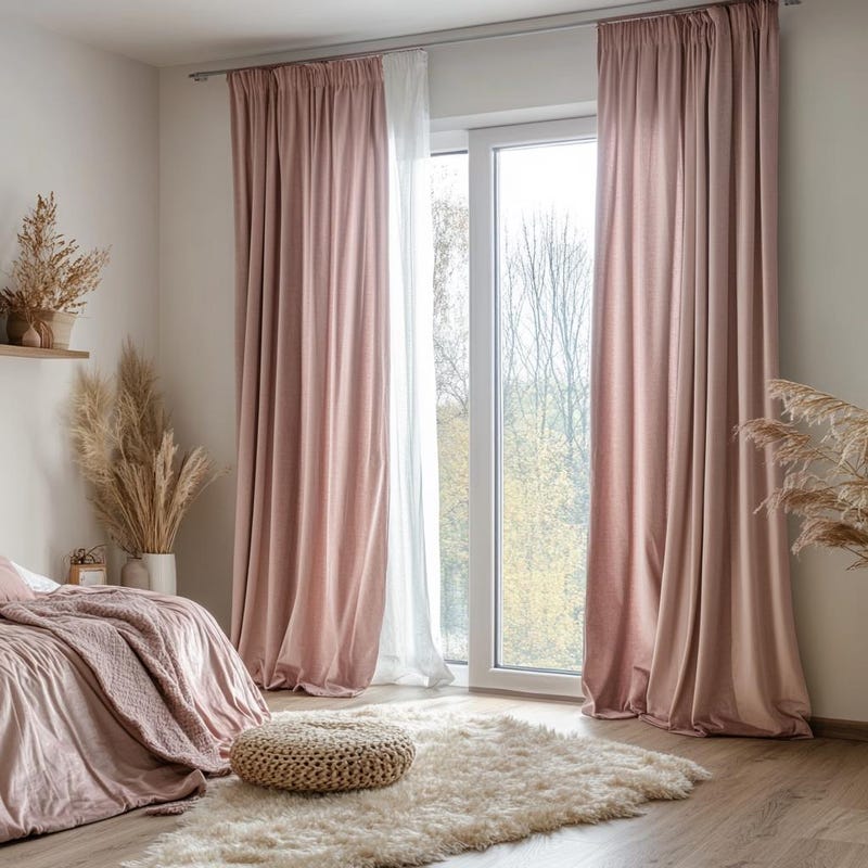 Rose Curtain Rod - Etsy