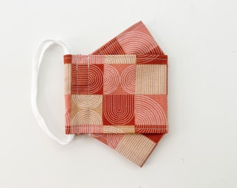 Geometric Face Mask - Etsy