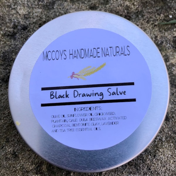 Black Drawing Salve - Etsy