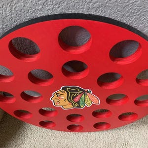 20 Hockey Puck (pick Your Team/pick Your Colors) Wall Hanging Display ...