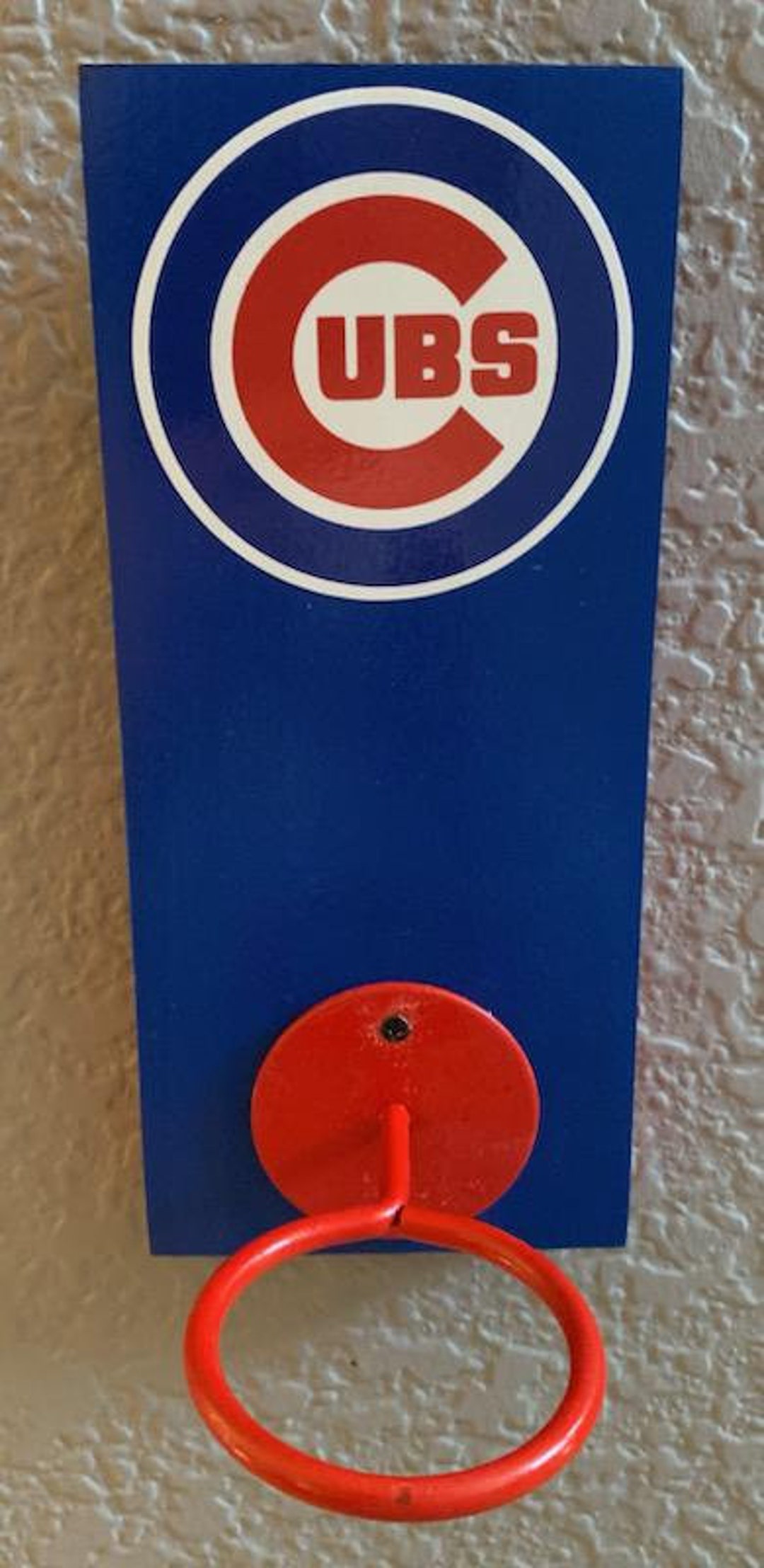 Chicago Cubs Baseball Wall Hanging Display (1 Ball) - Etsy