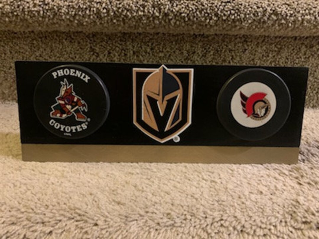 PICK YOUR TEAM 2 Hockey Puck Desk Display - Etsy