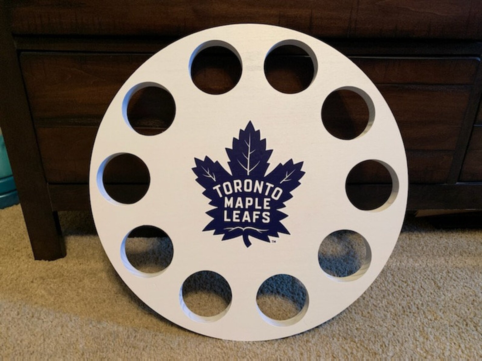 10 Hockey Puck (pick Your Team) Wall Hanging Display - Etsy