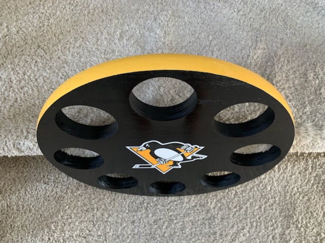 8 Hockey Puck (pick Your Team) Wall Hanging Display - Etsy