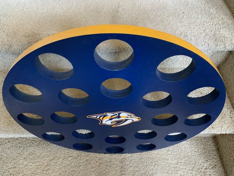 NASHVILLE PREDS 20 Hockey Puck Wall Hanging Display - Etsy