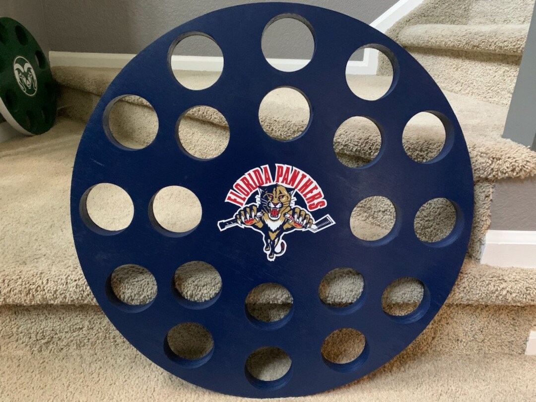 FLORIDA PANTHERS 20 Hockey Puck Wall Hanging Display - Etsy