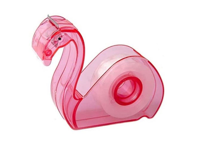 Flamingo Tape Dispenser - Etsy