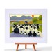 Eejits Print Thomas Joseph Double Mounted Sheep Art Various Sizes Irish ...