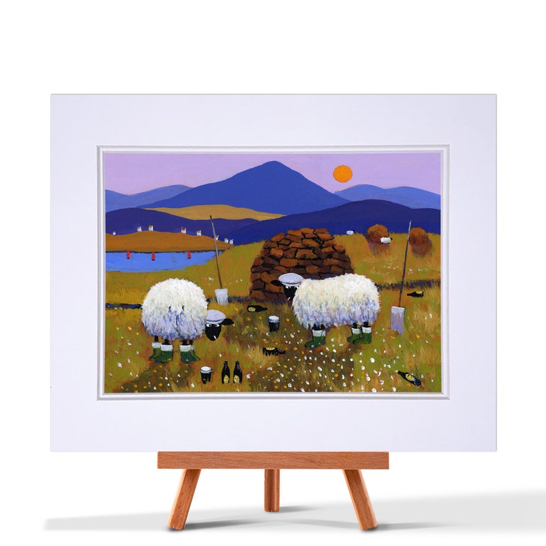Top O the Mornin to Ewe Print | Thomas Joseph - Double Mounted - Sheep ...