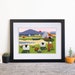 Eejits Print Thomas Joseph Double Mounted Sheep Art Various Sizes Irish ...