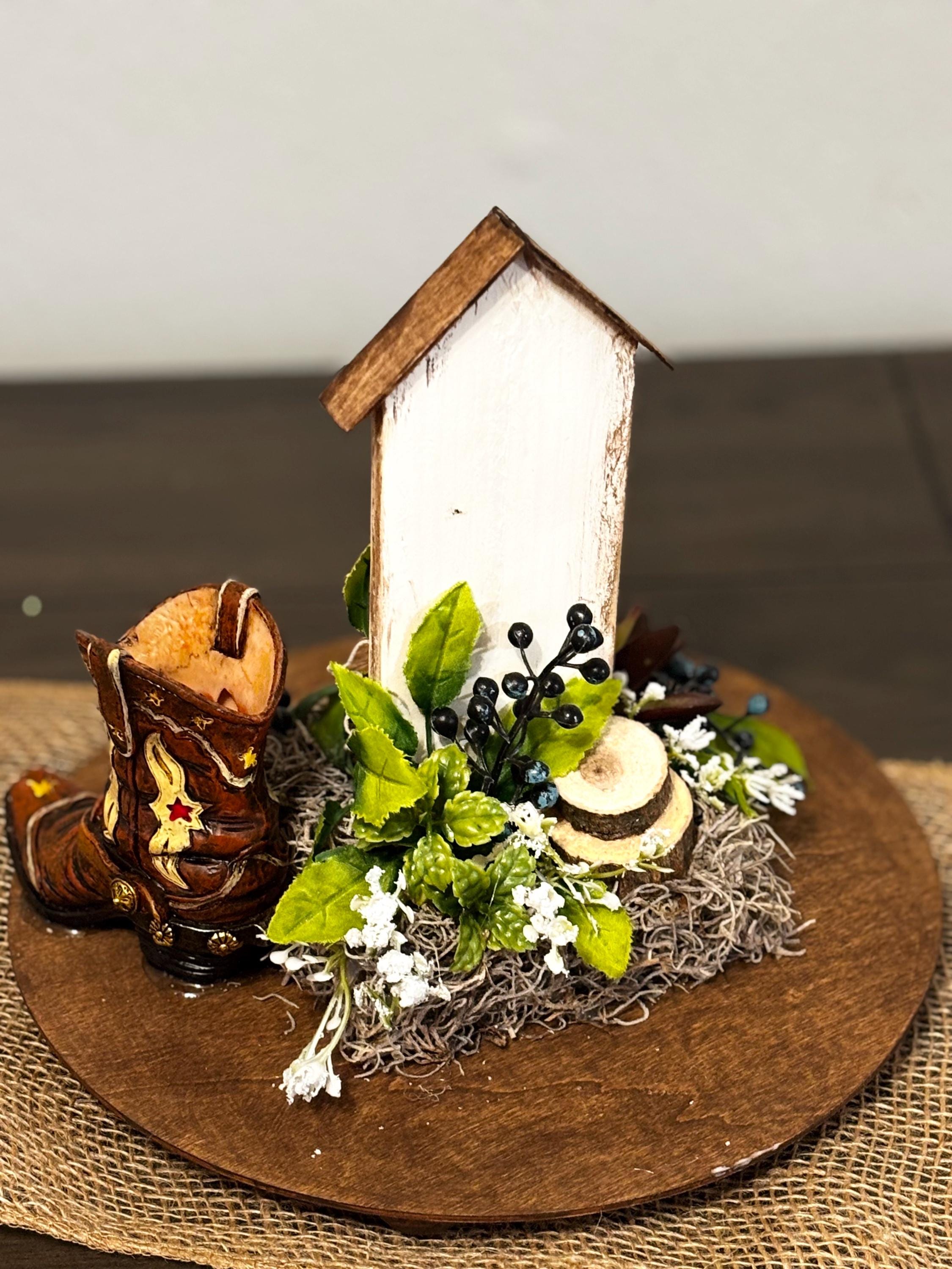 Cowboy Church Table Top Decor, Country Centerpiece, - Etsy