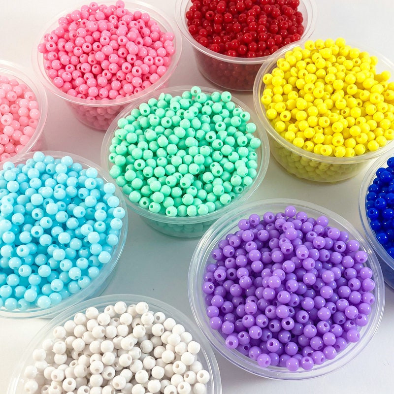 Acrylic Beads - Etsy