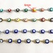Enamel Evil Eye Chain 6mm Turkish Eye Greek Eye Stainless - Etsy