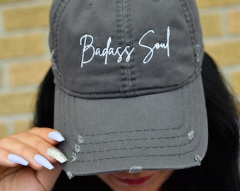 Badass Soul Hat, Gifts for Her, Soul Sister, Badass Gift, Badass Hat ...