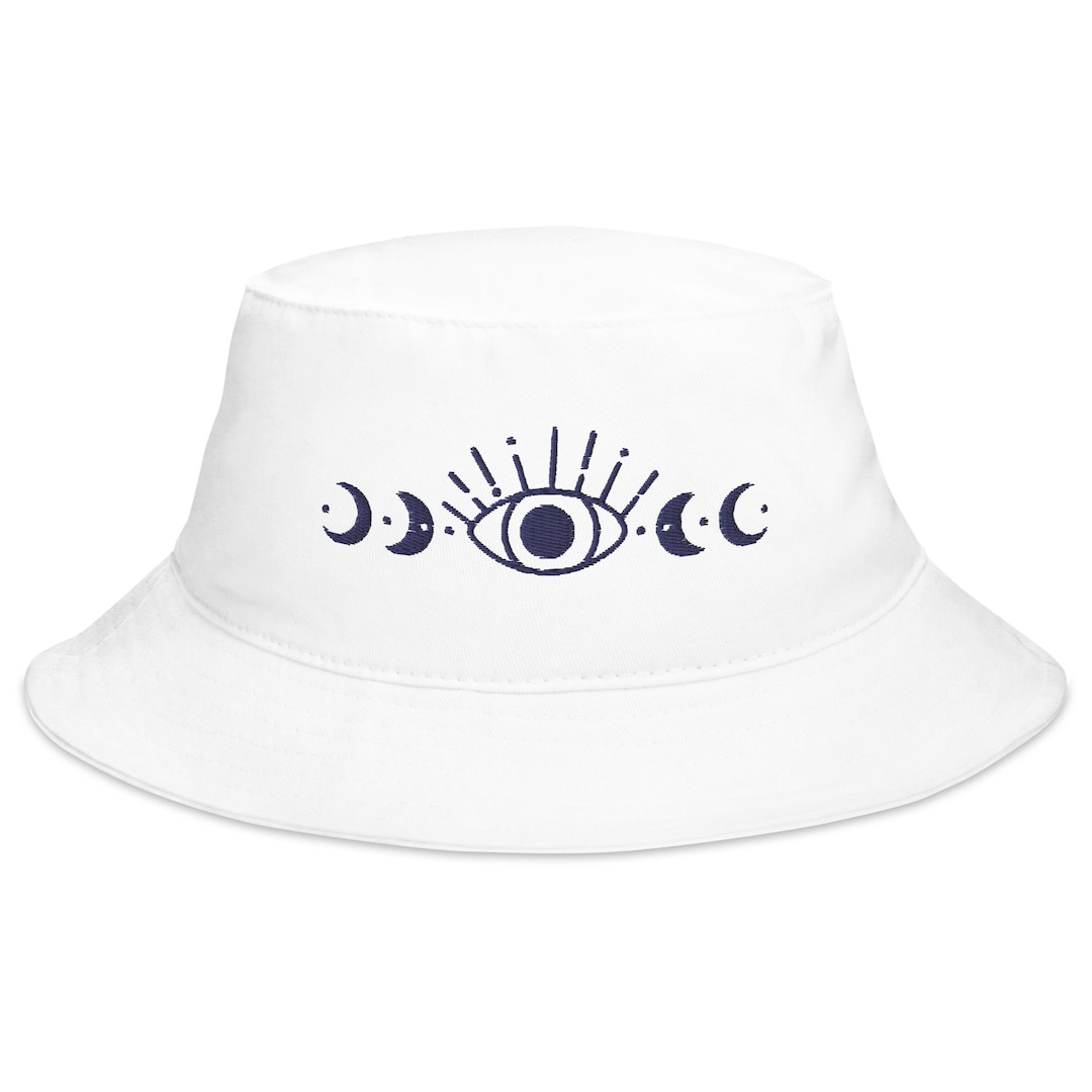 Moon Phases Bucket Hat, Moon Bucket Hat, Celestial Bucket Hat, Women's ...