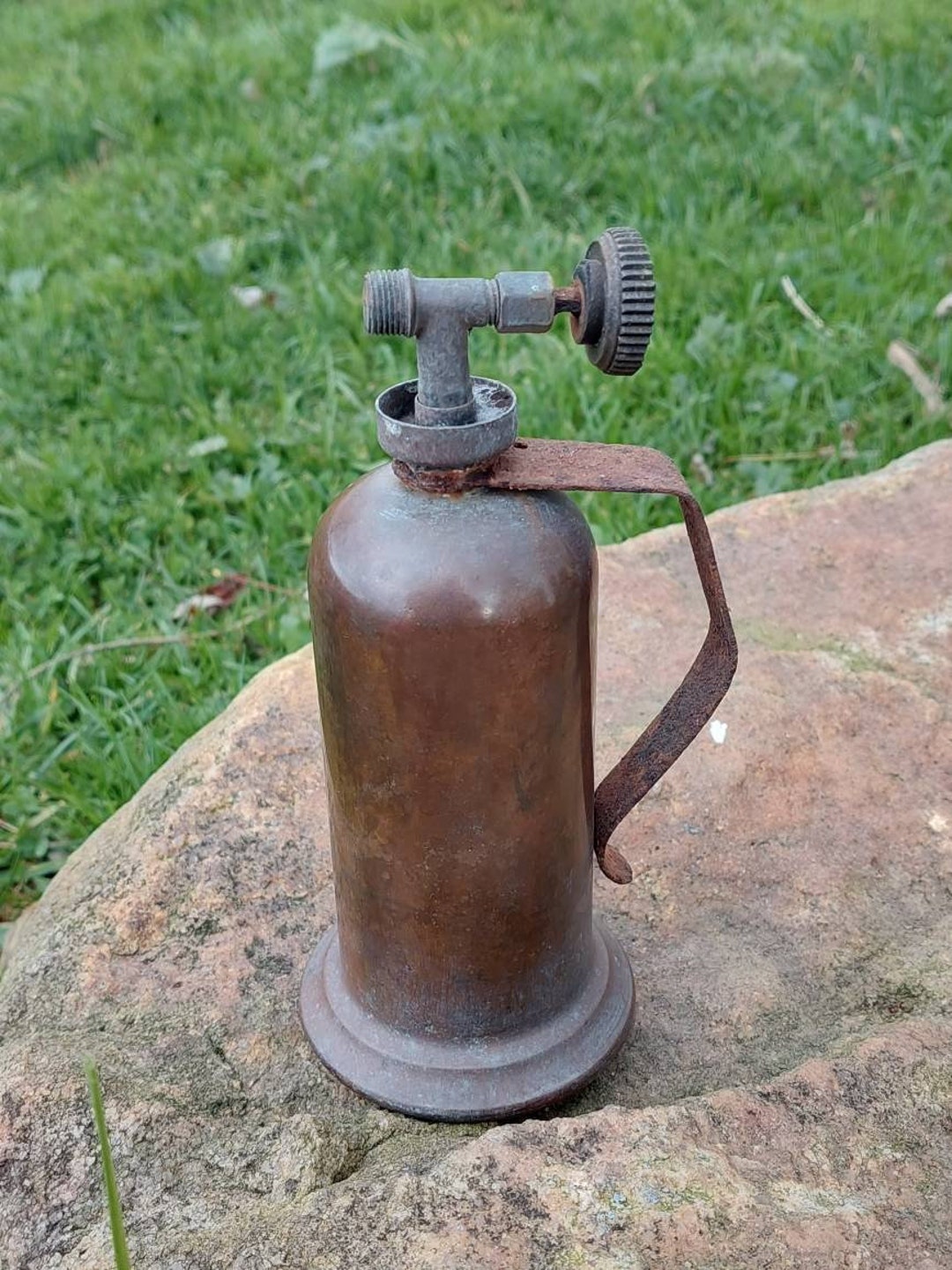 Mini Antique Copper Tank Fuel Torch Heating Tool 1920's - Etsy