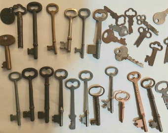 Skeleton Key Box | Etsy