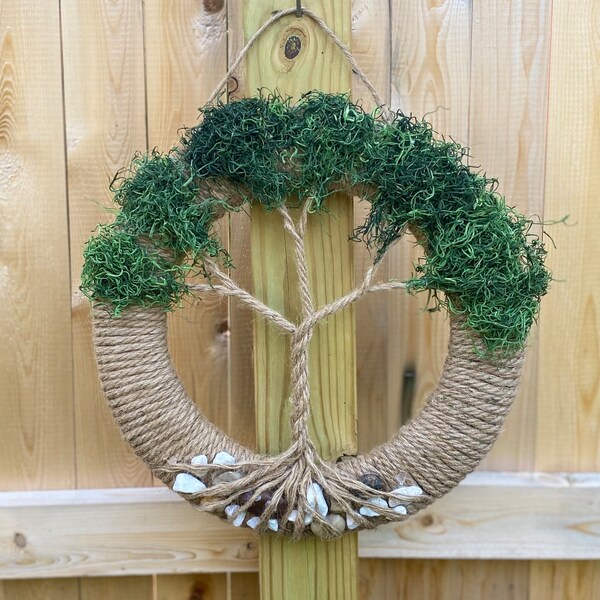 Jute Rope Wreath - Etsy
