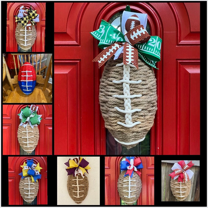 Nfl Wreath - Etsy