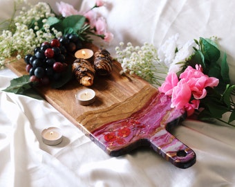 Pink Charcuterie Board - Etsy