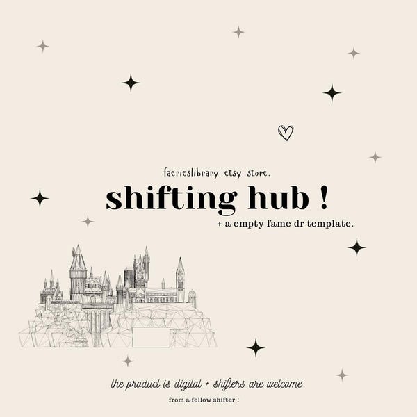 Reality Shifting - Etsy