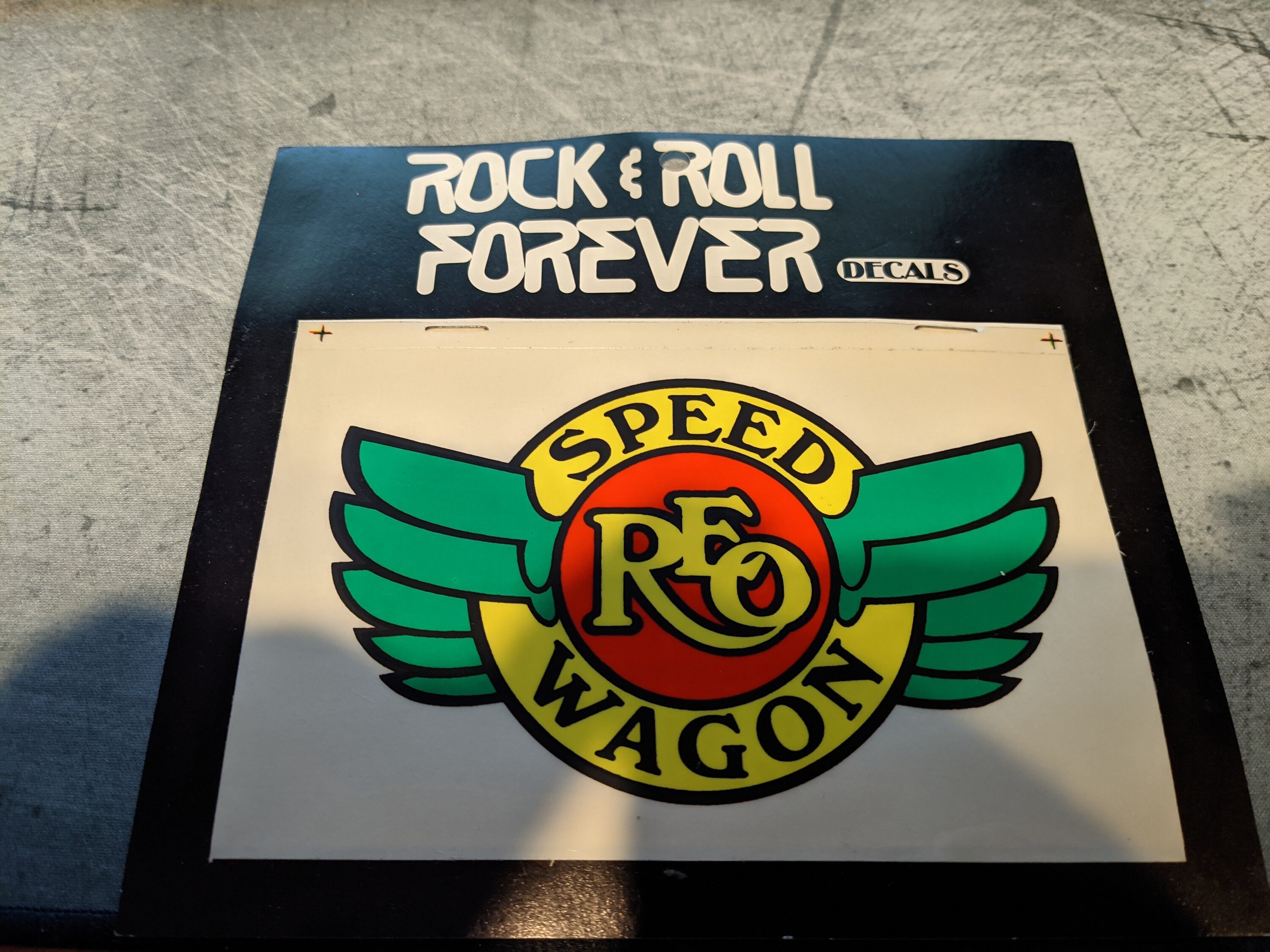 Vintage REO Speedwagon Band Sticker From an 80's Penny - Etsy