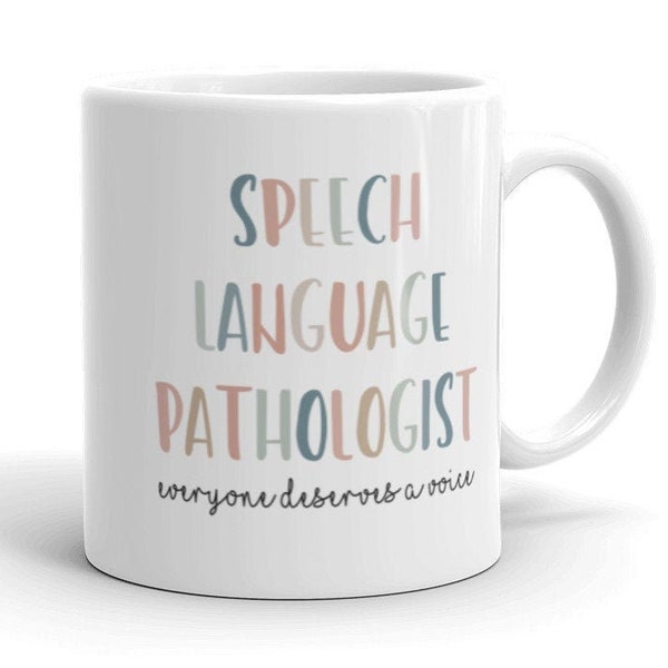 Speech Language Pathologist Gift - Etsy