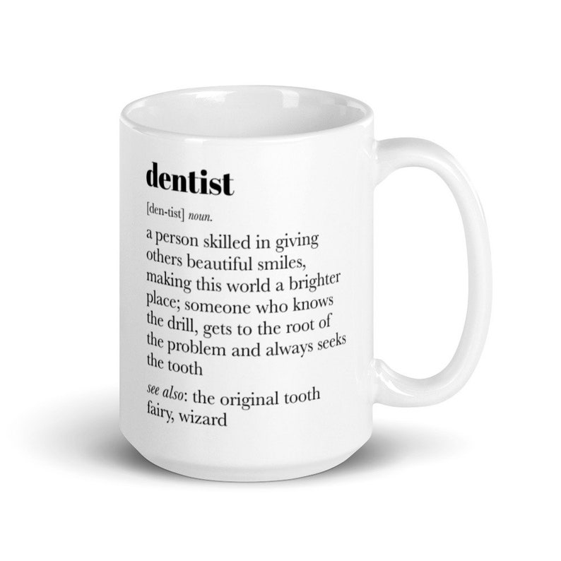 Dentist Mug Gift Gift for Dentist Dentist Graduation Gift - Etsy
