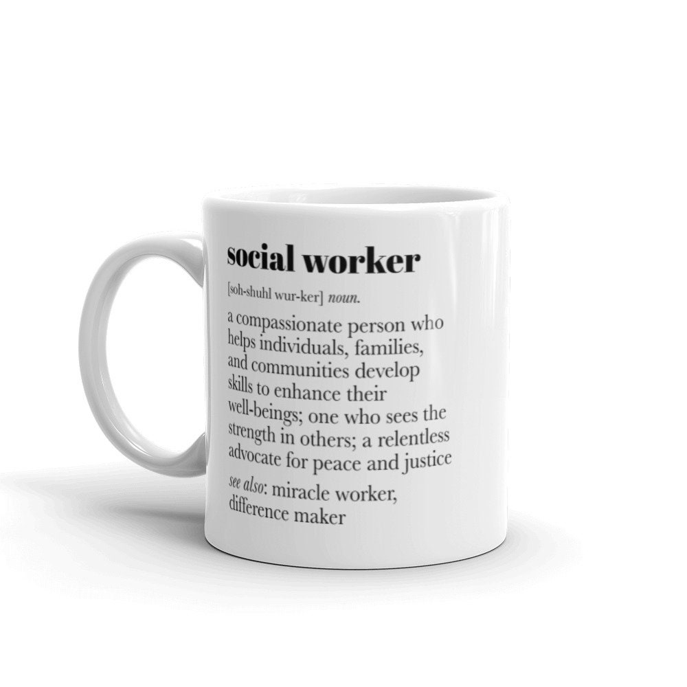 Social Worker Gift, Social Worker Mug, Social Worker Coffee Mug, Social ...