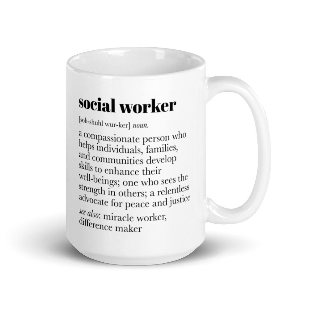 Social Worker Gift, Social Worker Mug, Social Worker Coffee Mug, Social ...