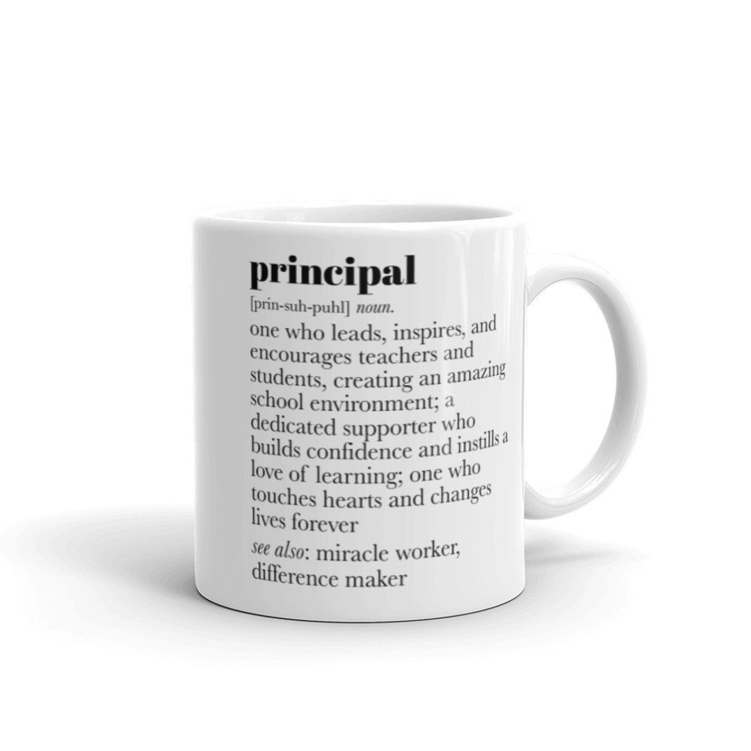 Principal Gift, Principal Mug, Principal Appreciation Gift, Principal ...