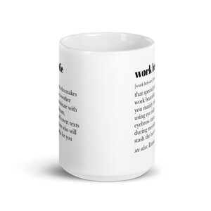 Custom Work Bestie Mug, Coworker Mug, Gift for Coworker, Coworker ...