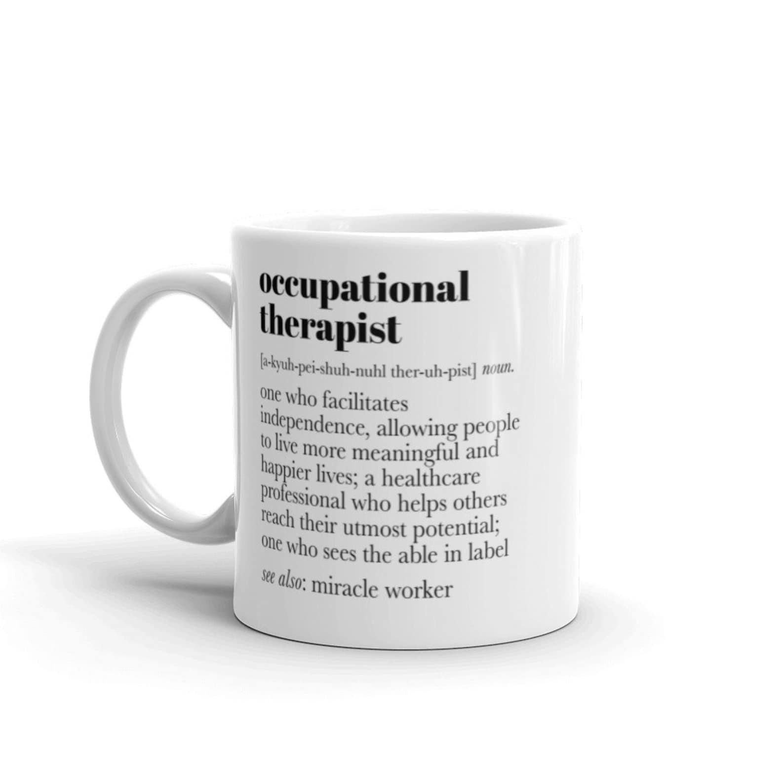 Occupational Therapy Mug Occupational Therapy Gifts | Etsy