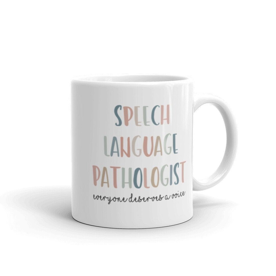 Speech Therapist Mug, Speech Therapist Gift, Speech Language ...